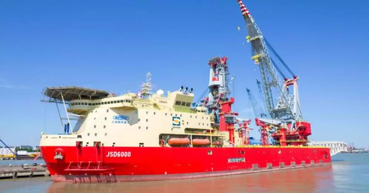 Another "Maritime Heavyweight" Added! JSD6000 Deepwater Lifting and ...