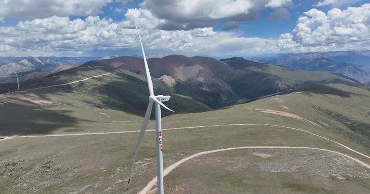 China completes installation of world's highest altitude wind power project