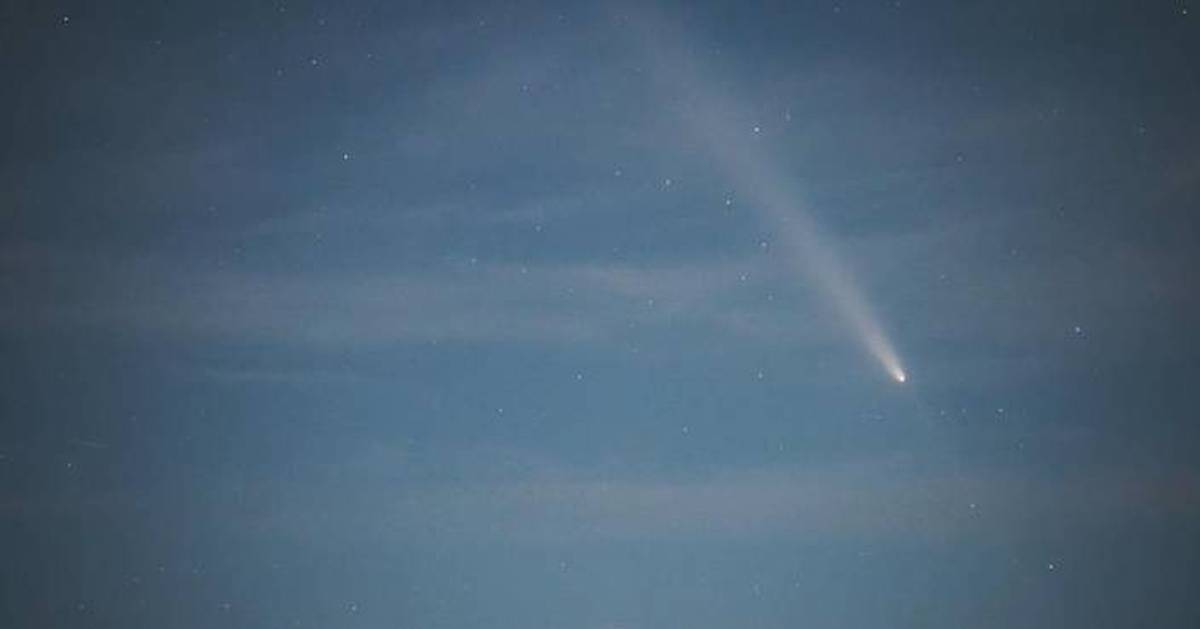 Comet C/2023 A3 sweeps across skies in north, northwest China