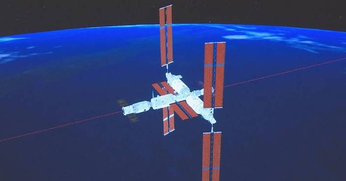 China's cargo craft Tianzhou-8 successfully docks with Tiangong space station