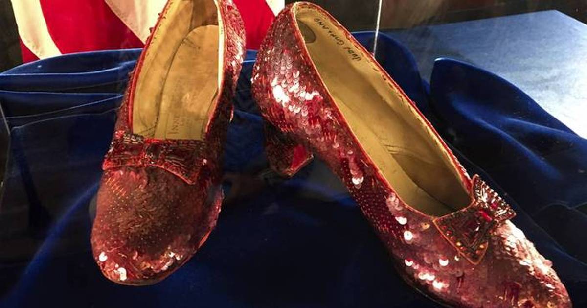 Ruby slippers from 'The Wizard of Oz' are for sale nearly 2 decades ...
