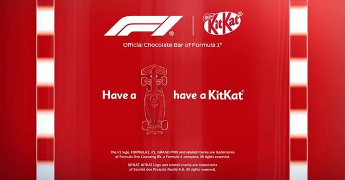 KitKat® becomes the Official Chocolate Bar of Formula 1®