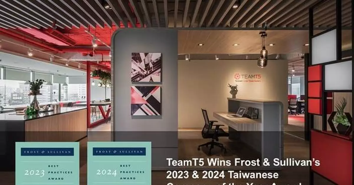 TeamT5 Receives International Recognition as Taiwan's Best Threat Intelligence Company by Frost ...