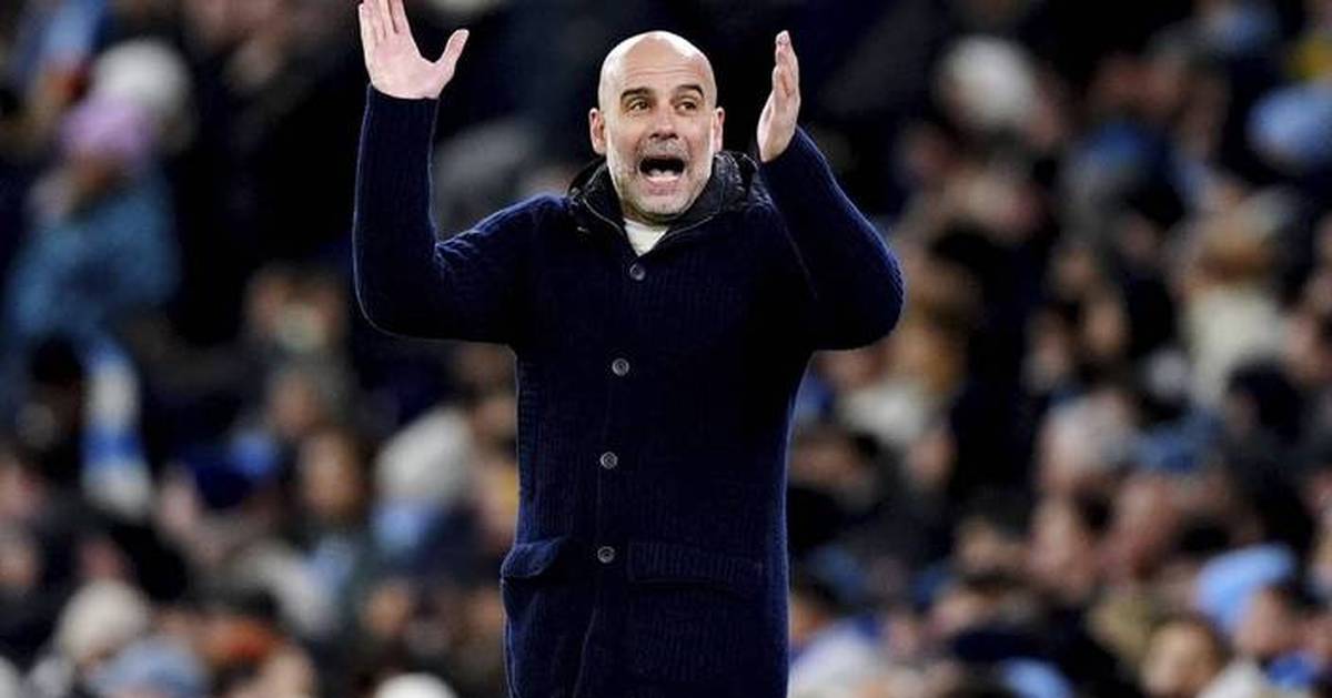 Pep Guardiola kicks out at drinks cooler on night of high tension for ...