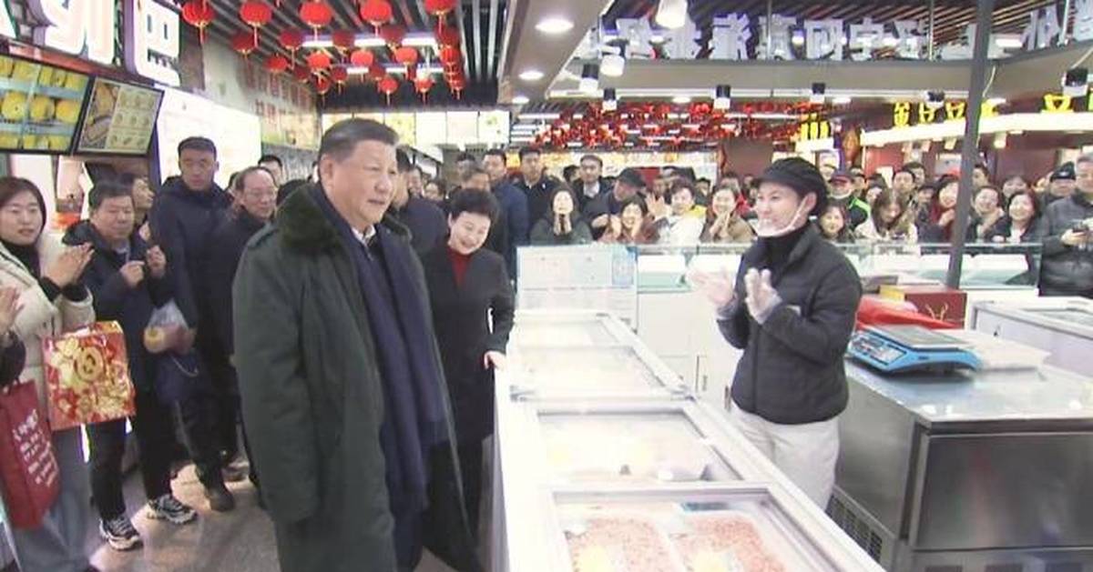 Xi’s visit to Shenyang food market brings happiness to customers, merchants