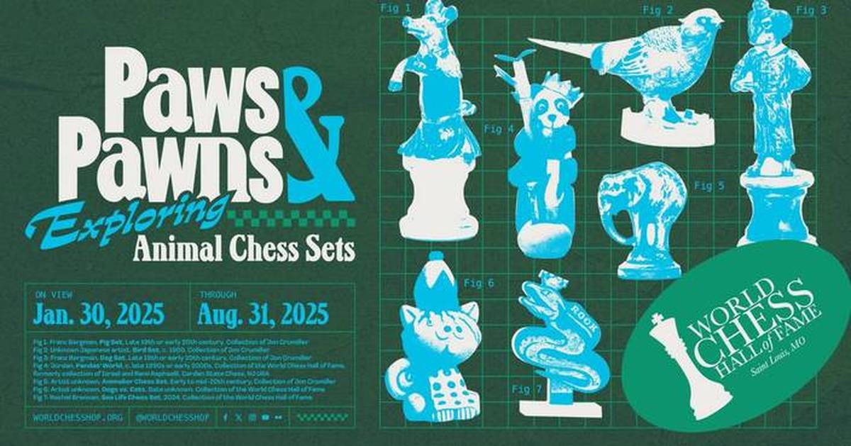 World Chess Hall of Fame to Unveil Exhibition “Paws and Pawns ...