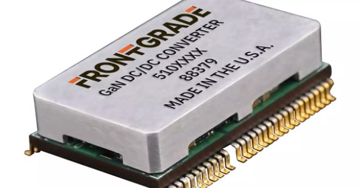 Frontgrade Qualifies Industry’s First Class L GaN DC-DC Converter and EMI Filter
