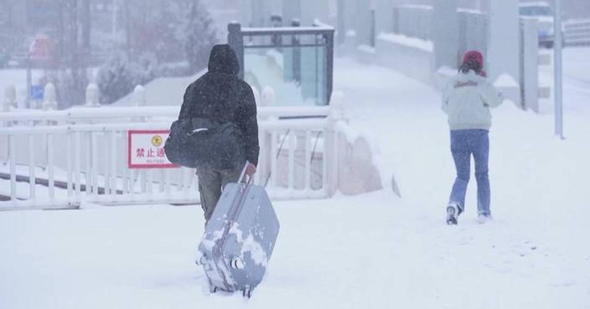 Cold wave hits north, east China, causing drastic temperature drop