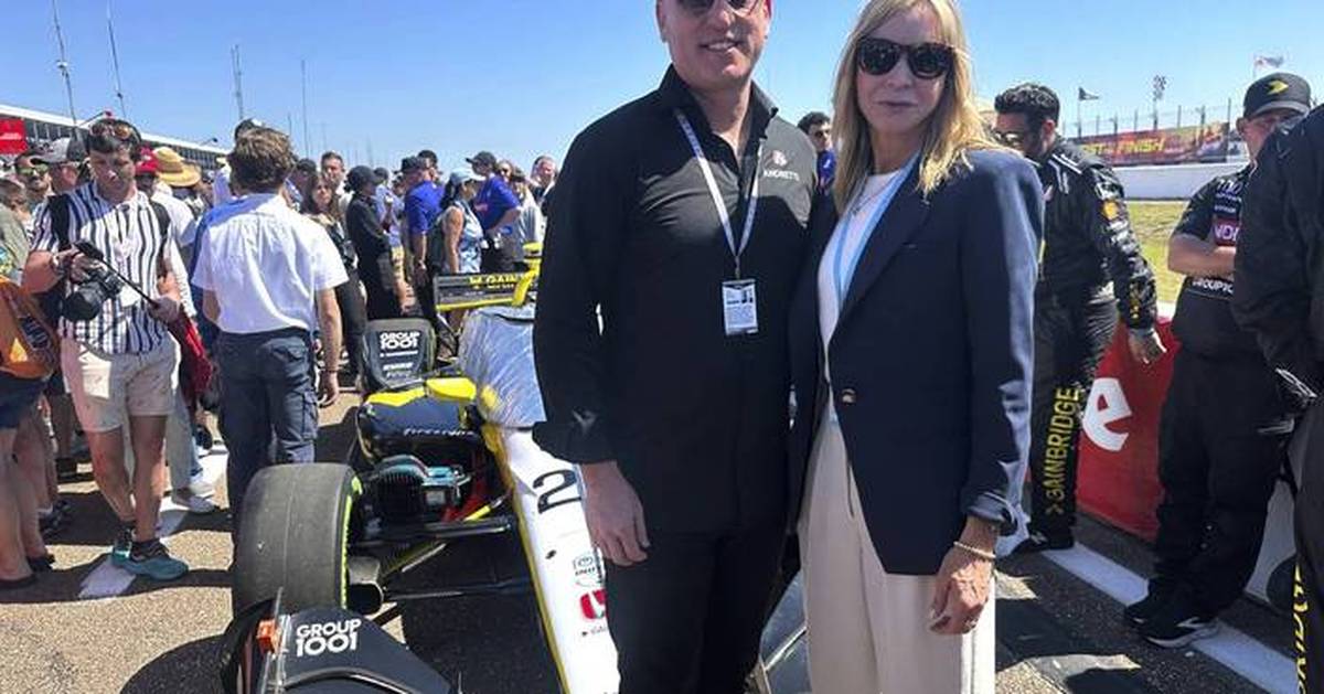 AP spent the IndyCar opener with Andretti leadership, including Jill ...