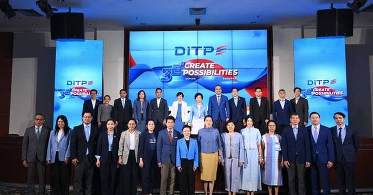 "DITP" Unveils New Logo, Enhancing Thailand's International Trade Image ...