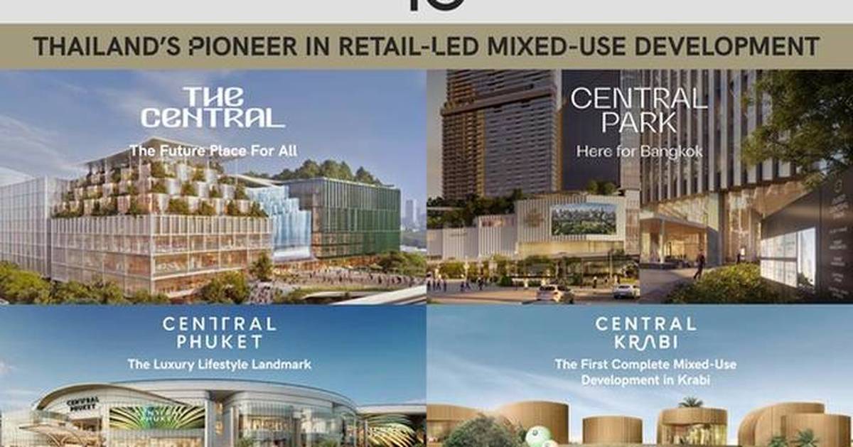 Central Pattana invests 120 billion Baht (Approximately USD 3.5 billion) to transform Thailand's ...