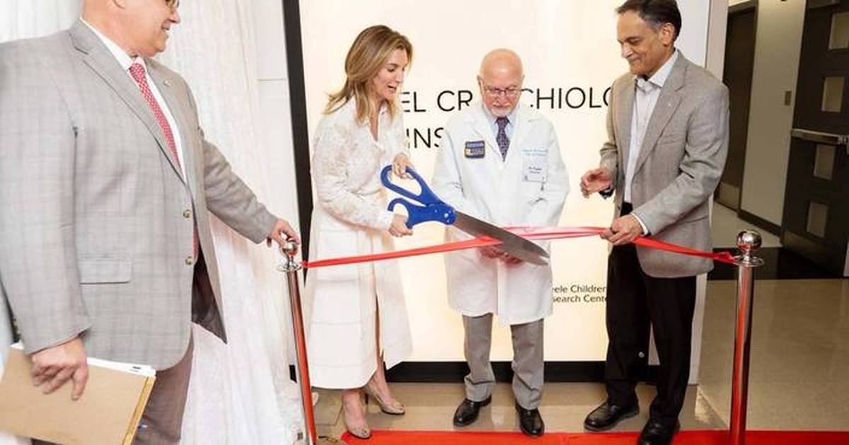 Daniel Cracchiolo Institute Opens at Steele Children’s Research Center