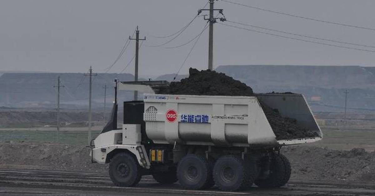 China launches world’s largest fleet of driverless electric mining trucks