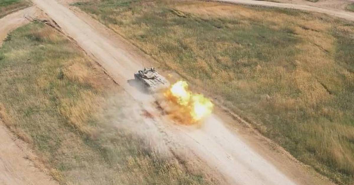PLA ground force brigade holds tank gunnery contest to test troops ...