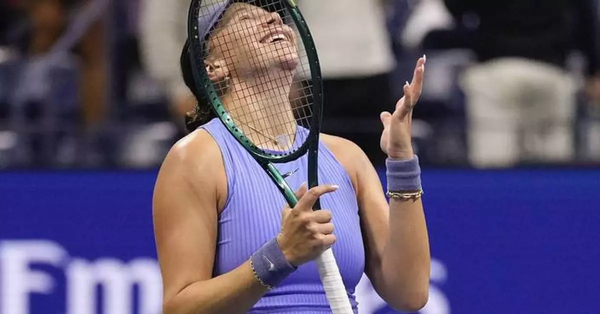 Amanda Anisimova defeats Naomi Osaka at the U.S. Open to reach her 2nd Grand Slam final in a row