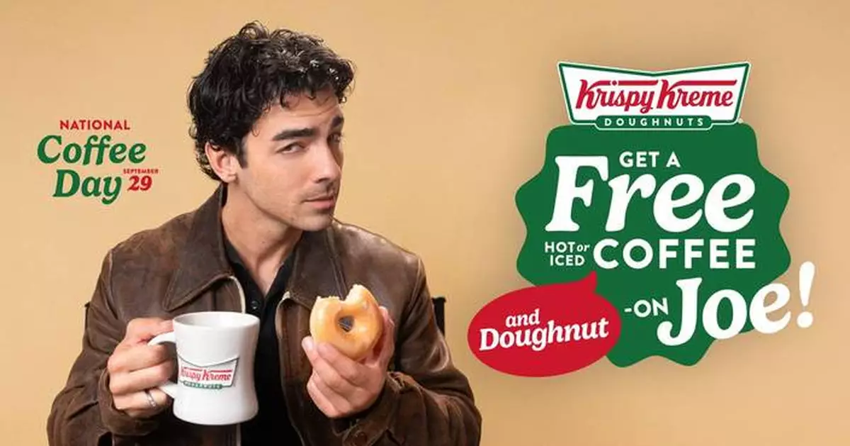 Cup of Joe, Meet Dough: KRISPY KREME® and Joe Jonas Spin National ...