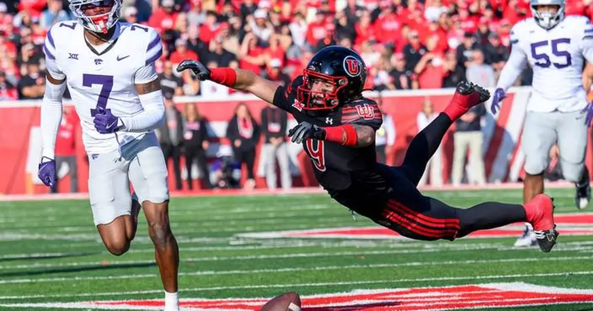Devon Dampier leads No. 13 Utah's rally for wild 51-47 win over Kansas ...