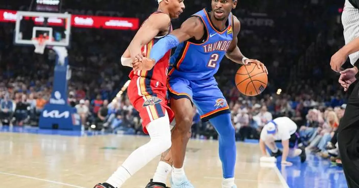 Gilgeous-Alexander scores 30 points to help keep Thunder unbeaten ...
