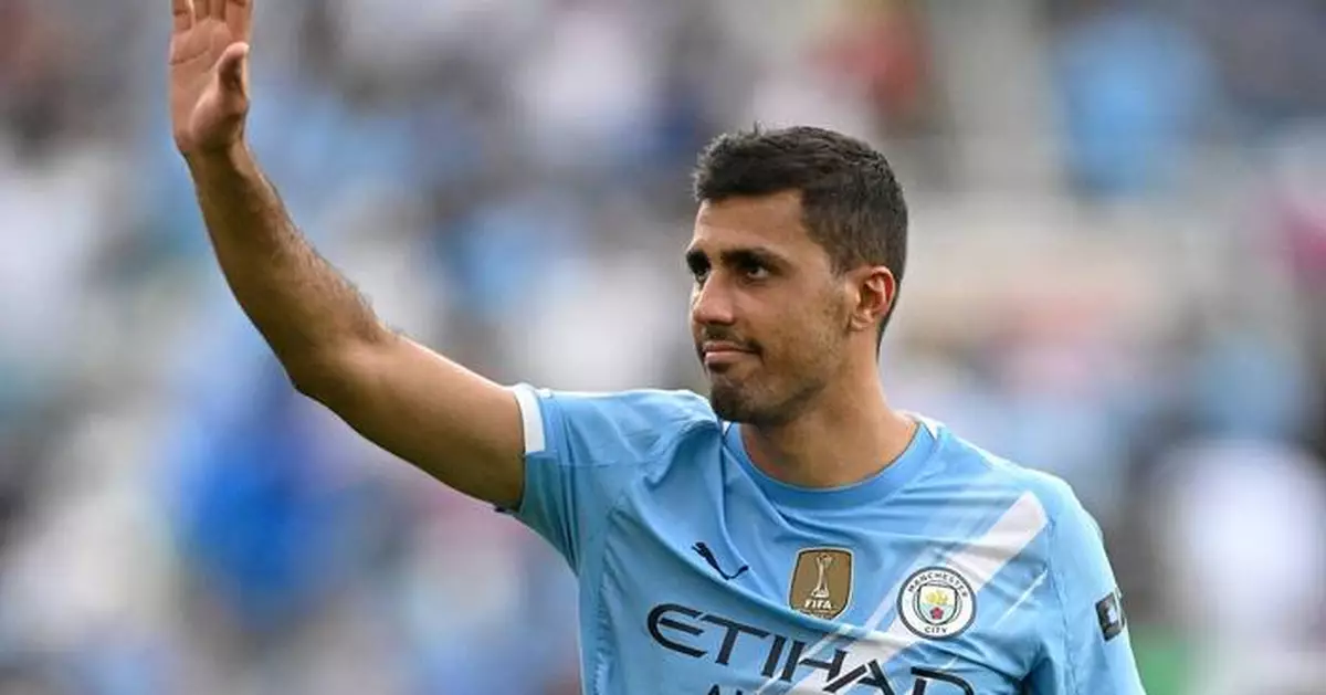 Rodri left out of Man City squad for Premier League game vs. Liverpool