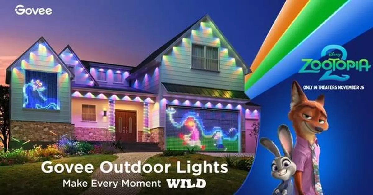 Govee Outdoor Lights Brighten Family Moments in Collaboration with Walt ...