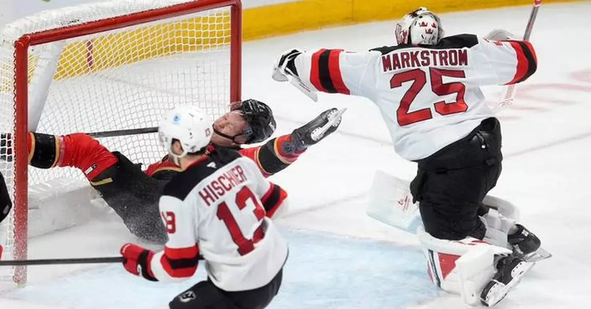 Cody Glass scores tiebreaking goal and Devils beat Senators 4-3 to snap ...