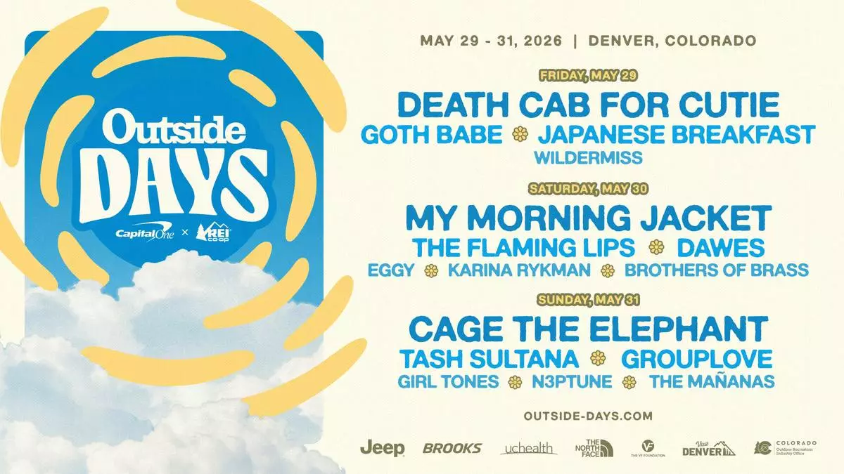 Outside Inc. Announces Festival Headliners for Third Annual ‘Outside Days’ Presented by Capital ...