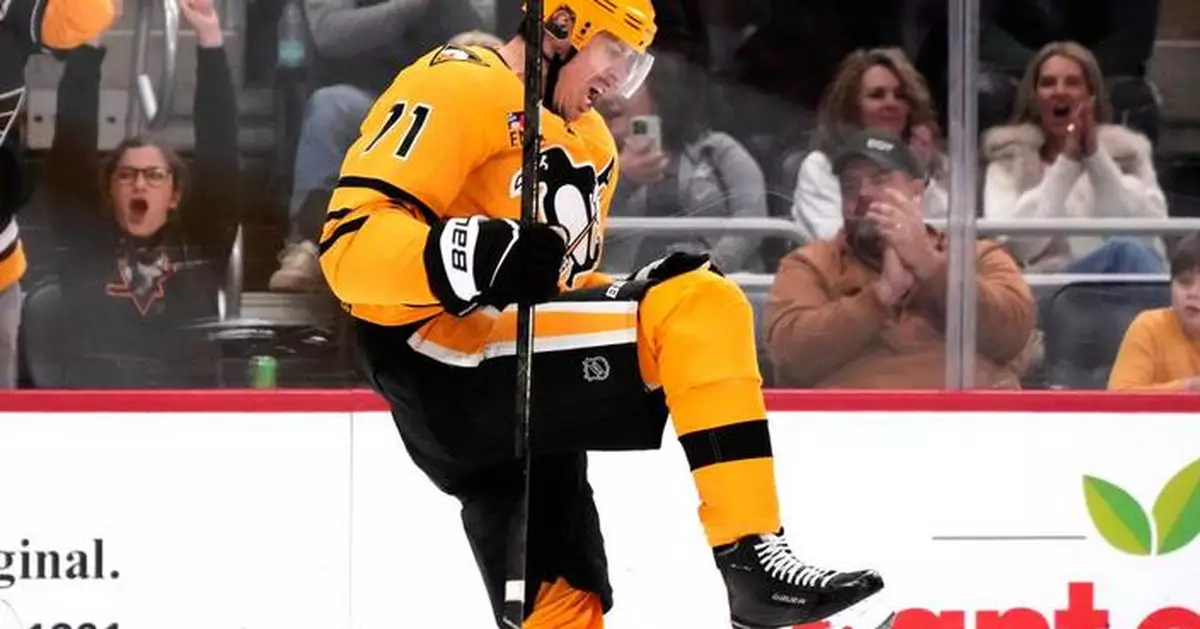 Malkin scores in return from injury, Penguins beat Devils 4-1