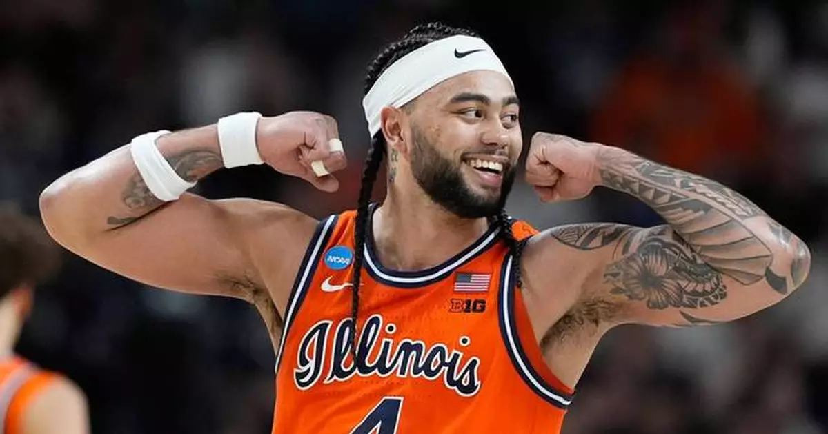Andrej Stojakovic scores 21 as No. 3 seed Illinois beats 11th-seeded ...