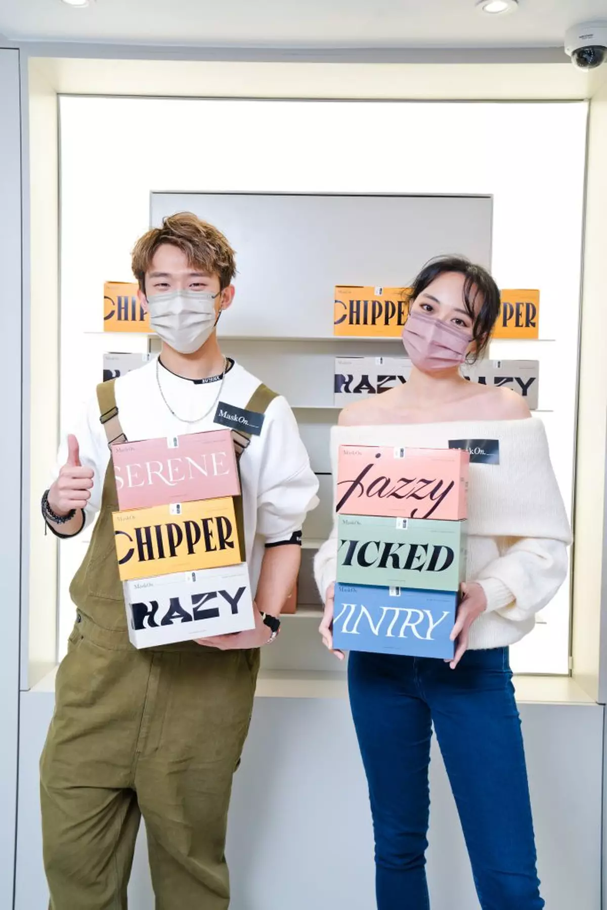 MaskOn首間口罩概念店「MaskOn Gallery」 正式登陸時代廣場