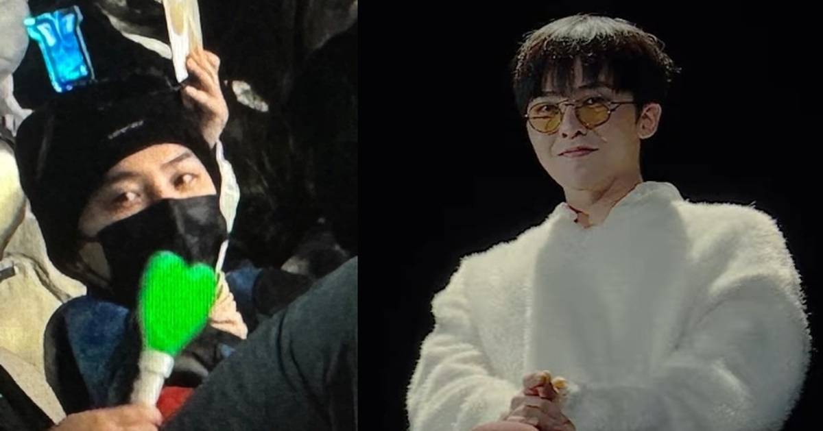 G-Dragon睇騷被野生捕獲 為YGX舞者興奮應援