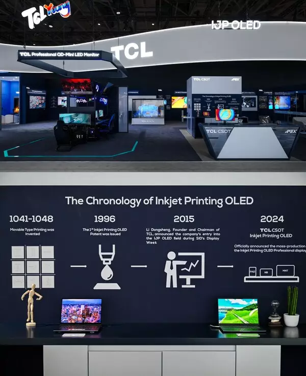 TCL CSOT Set to Redefine Visual Experiences at IFA 2025 with APEX, Showcasing Breakthrough IJP ...