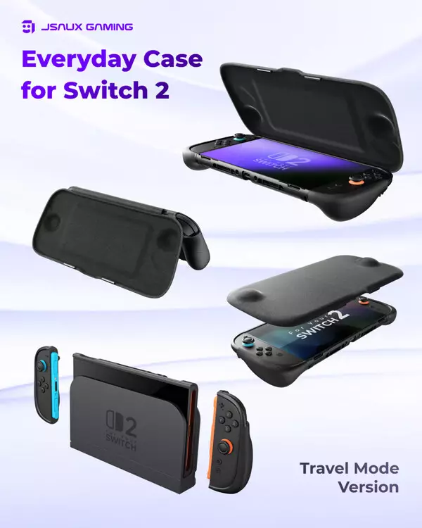 Now Available: JSAUX Split EveryDay Case for Switch 2