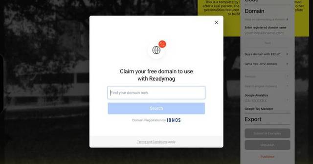 Readymag Simplifies Domain Purchase and Connection Process with Entri