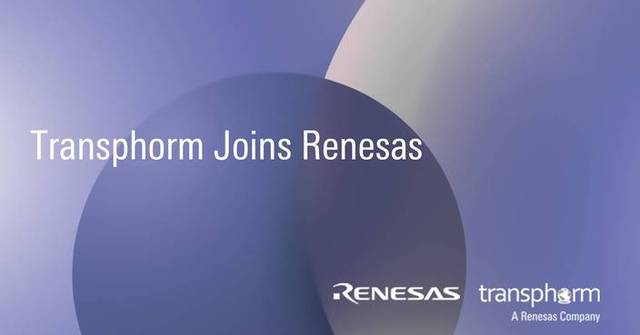 Renesas Completes Acquisition of Transphorm