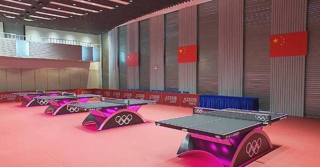 Advanced, colorful table tennis tables to debut at Paris Olympics