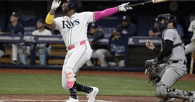First baseman Yandy Díaz put on the restricted list by the Tampa Bay Rays, Curtis Mead recalled