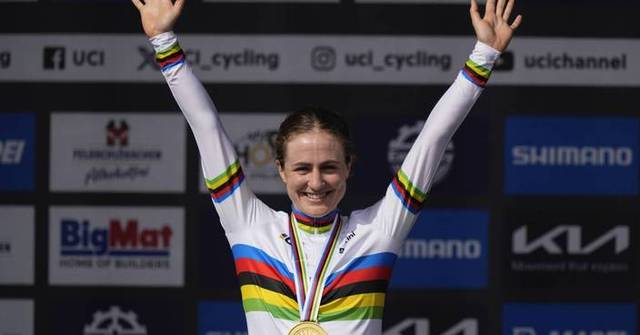 Australian Grace Brown wins women's time trial at cycling worlds with ...