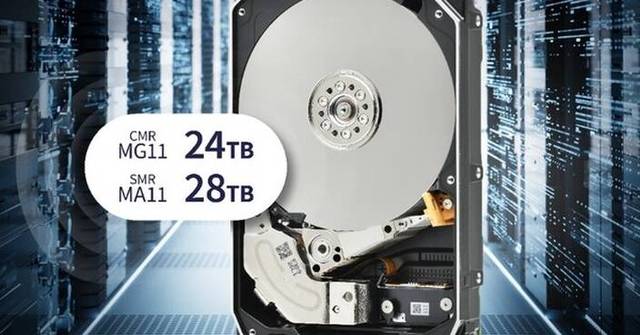 Toshiba Announces CMR 24TB and SMR 28TB Hard Disk Drives