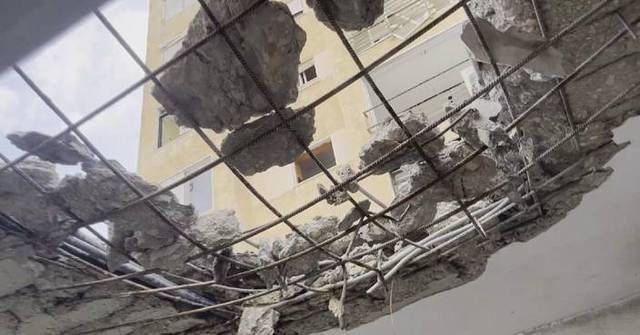 Buildings in Israeli city of Haifa left damaged following Hazbollah's ...