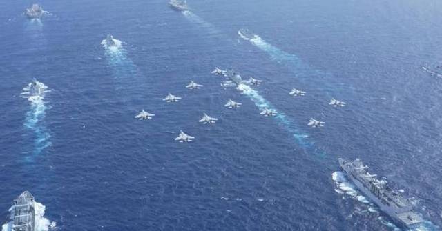 Chinese navy conducts dual aircraft carrier formation exercise for ...