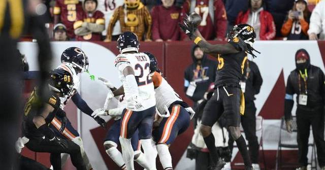 Tyrique Stevenson taunts Commanders fans seconds before Bears lose on ...