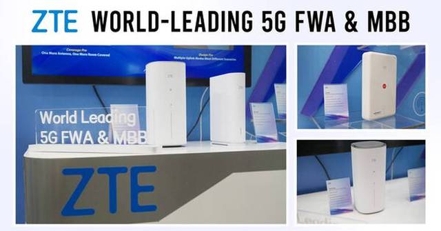 ZTE showcases the AI-powered 5G FWA&MBB at Network X 2024, reinforcing ...