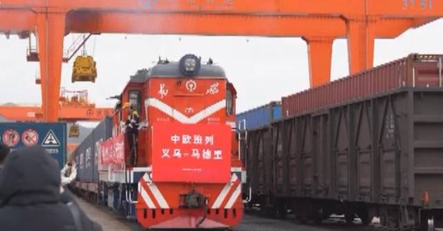 China's consumer goods hub celebrates decade of China-Europe freight ...