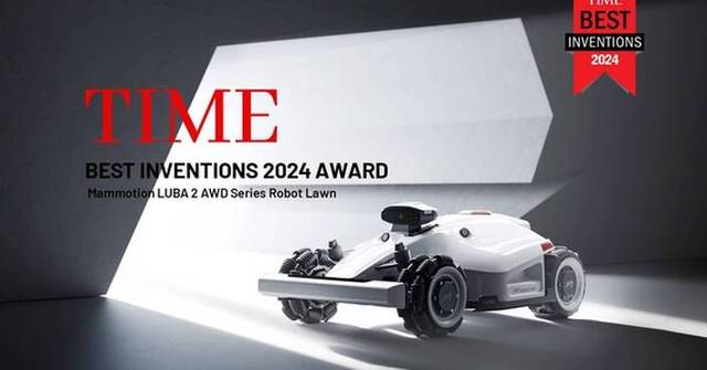 MAMMOTION's LUBA 2 AWD Series Robot Lawn Mower Crowned as a TIME Best ...