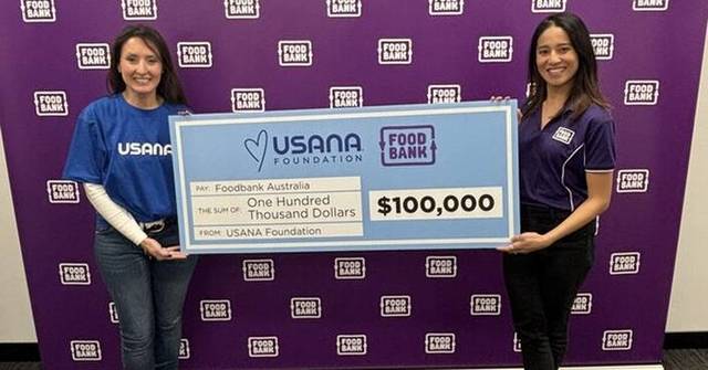 USANA Helps to Feed Australians in Need Through Donations and Service