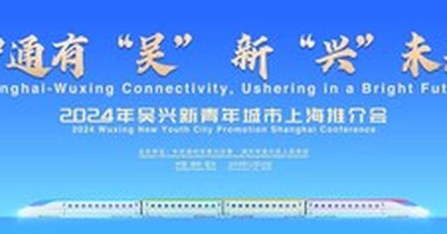2024 Wuxing New Youth City Promotion Shanghai Conference kicked off
