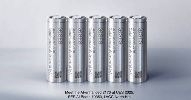 SES AI Unveils an AI-Enhanced 2170 Cylindrical Cell for Humanoid ...
