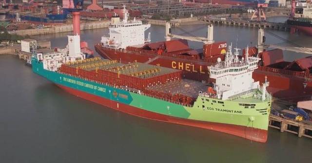 Shipbuilding industry in east China's Yangzhou enjoys robust start in 2025