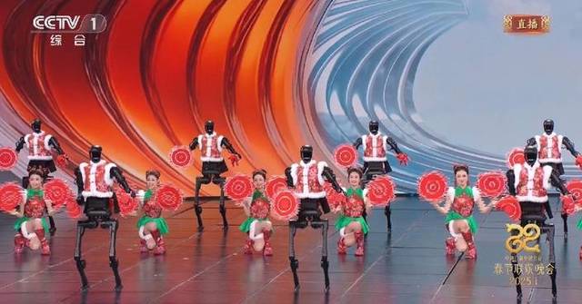 Humanoid robots showcase folk dance skills on Spring Festival Gala stage