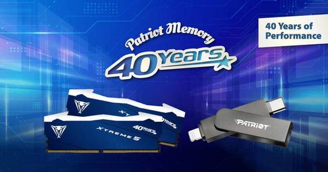 Patriot Memory Celebrates 40 Years of Innovation with Cutting-Edge Tech ...